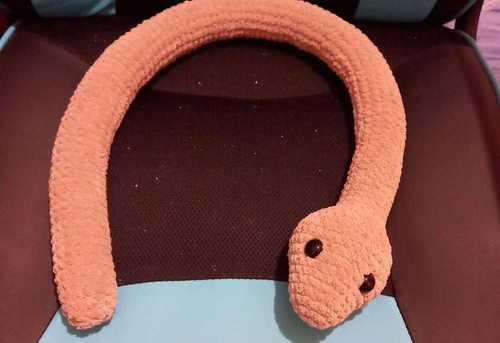 Вязанные игрушки ручной работы змея