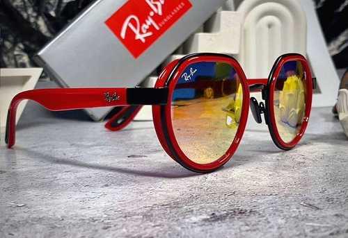 Очки Ray Ban Ferrari красный градиент