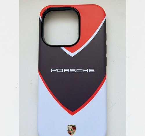 Чехол porsche на iPhone 16 pro новый
