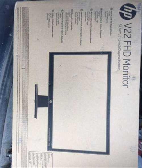 Монитор hp v22 fhd