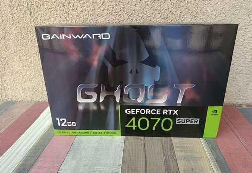 Gainward RTX 4070 Super Ghost 12gb (новая)