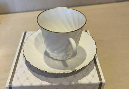 Чашка кофейная (костяной фарфор)