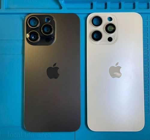 Заднее стекло iPhone 15 Pro Max в сборе