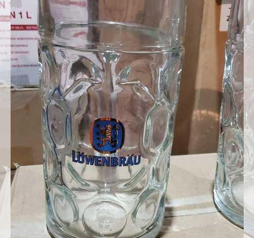 Пивные кружки - Lowenbrau 6шт. 1L