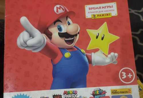 Наклейки super mario для журнала Panini