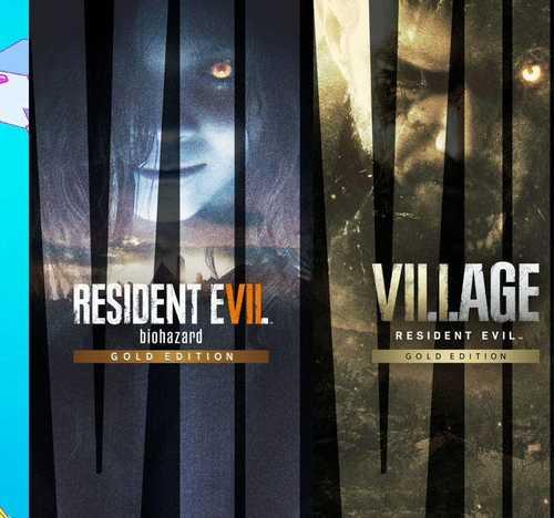 Resident Evil 7 Gold Edition & Village Gold Edition PS4 & PS5