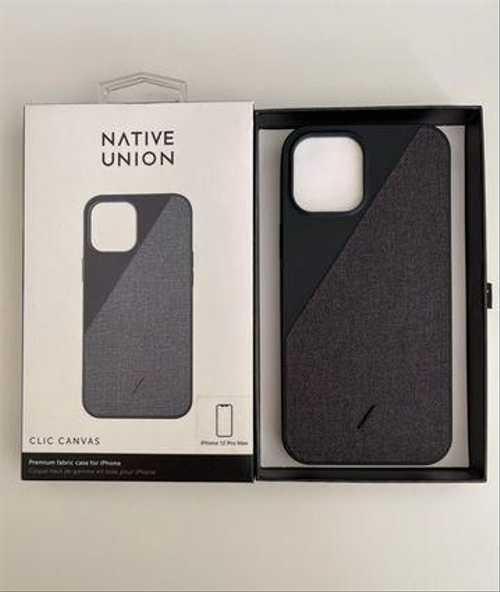 Чехол Native Union Clic Canvas iPhone 12 Pro Max