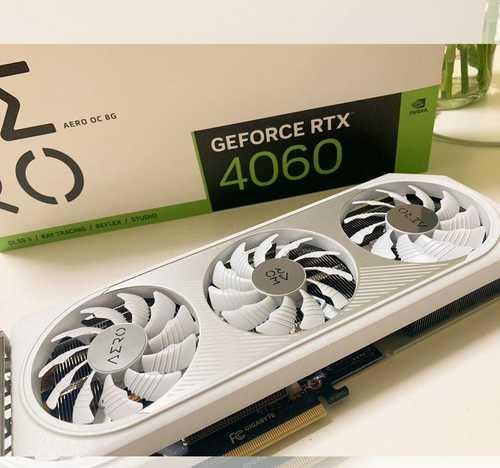 Видеокарта RTX 4060 Gigabyte Aero