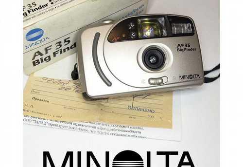 Плёночный фотоаппарат Minolta AF 35 BF