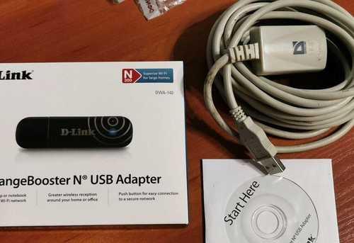 Wi-fi адаптер D-link DWA-140