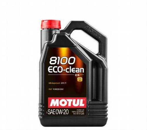 Масло моторное Motul 8100 Eco-clean 0W-20 1л