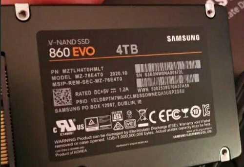Ssd 4gb Samsung 860 EVO