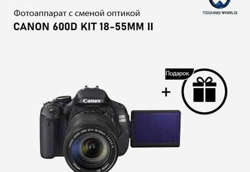 Canon 600D kit 18-55mm ii (Гарантия)