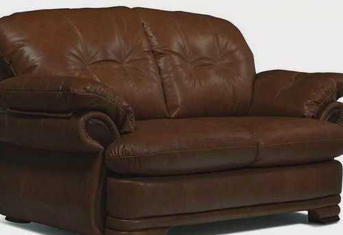 Кожаный диван Фортуна 3 двухместный дизайн 2