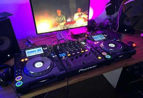 Сет Pioneer DJM 900 nexus + пара Cdj 2000 nexus