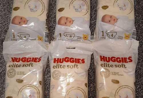 Подгузники huggies elite soft 1