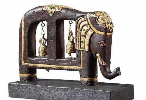 Фигурка слона с колокольчиками