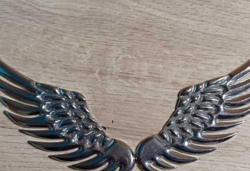 Крылья декор металл