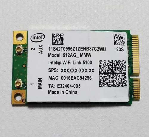 Wifi модуль Intel 512AG MMW