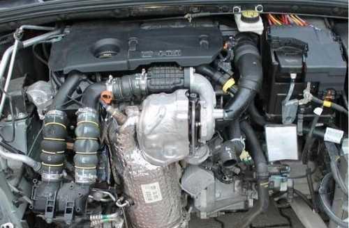 Двигатель контрактный Peugeot Citroen 9HD 1.6