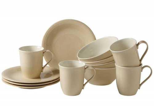 Villeroy & Boch Color Loop Sand breakfast set