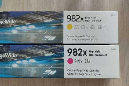 Картридж Hp pagewide 982x
