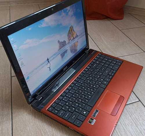 Игровой Acer 5750G 4ядра, 500гб,GT630M,15.6"