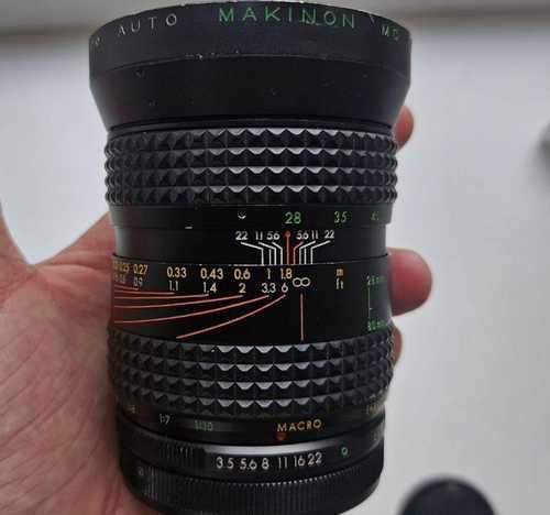 Объектив Makinon MC 28-75 Canon fd