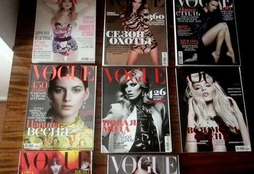 Журналы Vogue 2010-2015 (толстые)