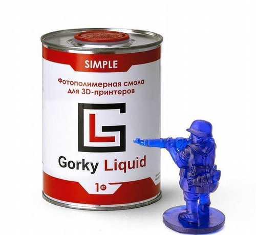 Фотополимерная смола "Simple" Gorky Liquid 1кг