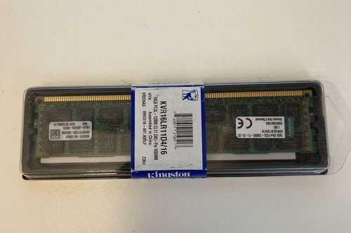 Оперативная память 16gb kingston kvr16lr11d4/16