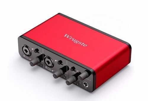 GV-AR004 Внешняя звуковая карта USB, 2 входа (комб