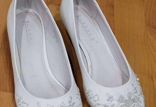 Свадебные туфли blossem