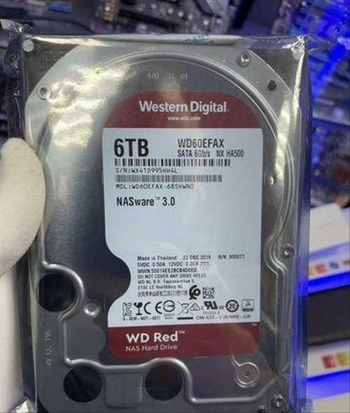 Жесткий диск 6TB Western Digital WD Red wd60efax