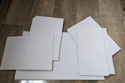 Мелованная белая бумага: А3,А4, и меньше