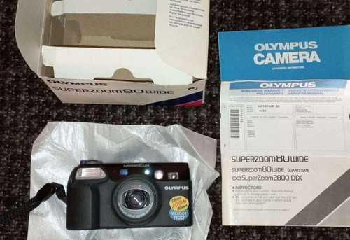 Пленочный фотоаппарат бу olympus superzoom 80 wide