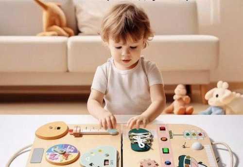 Новый Montessori Busy Box бизиборд чемодан