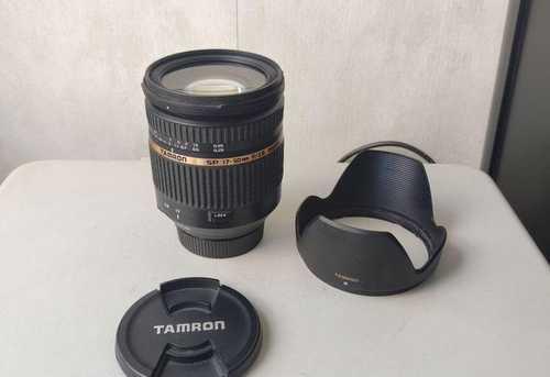 Tamron SP 17-50mm f/2.8 VC Nikon B005