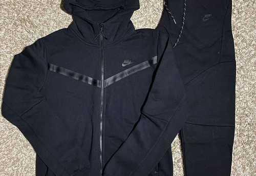 Костюм Nike tech fleece черный