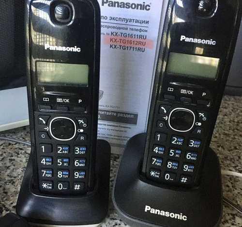 Радиотелефон Panasonic 2 трубки