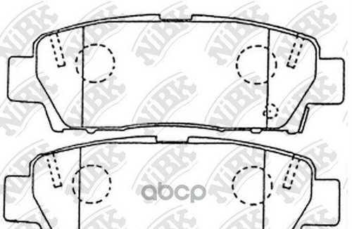 Колодки NiBK PN1323 PN1323 NiBK