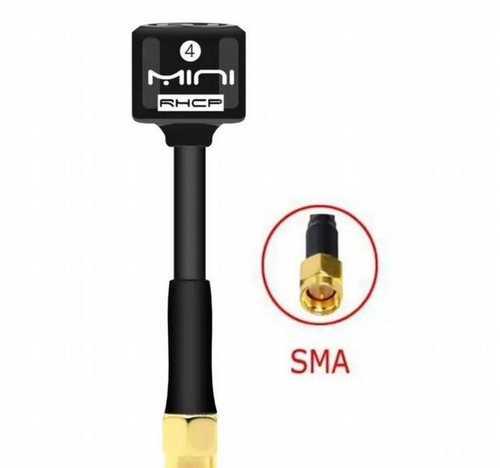 Антенна 5,8G BlackSheep / Lollipop 4 rhcp SMA черн