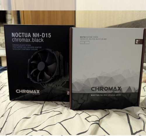 Комплект Noctua nh d15 chromax Black