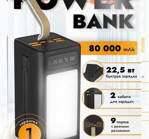 Powerbank 80000 Mah Новый