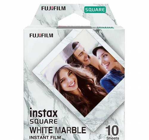 Картридж Fujifilm Instax square белый мрамор, 10 с