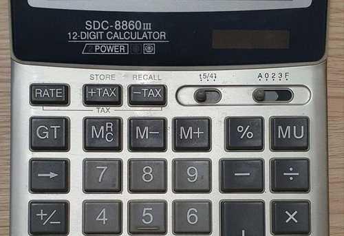 Калькулятор Citizen SDC-8860III