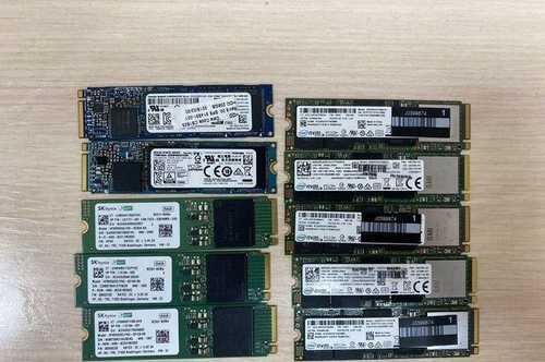 SSD M.2 nvme 256 GB Intel, Hunix, Toshiba