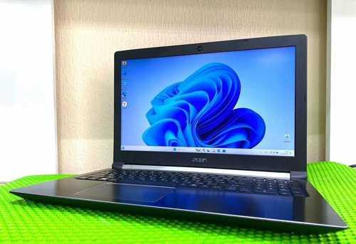 Ноутбук Acer для работы и игр Core i5/GTX 1050