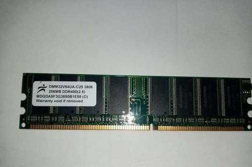 Оперативная память DDR400 256MB