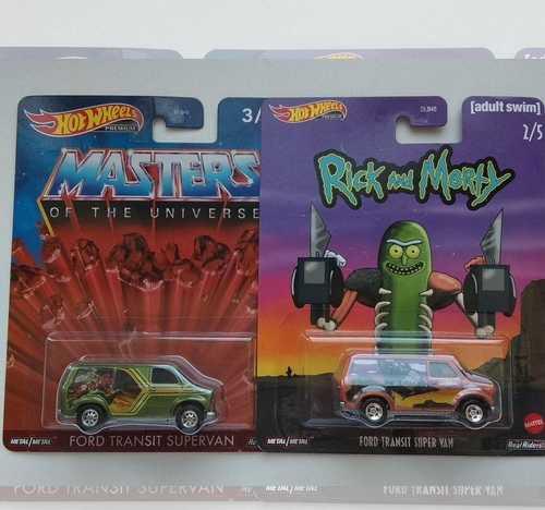 Hot wheels premium ford transit supervan